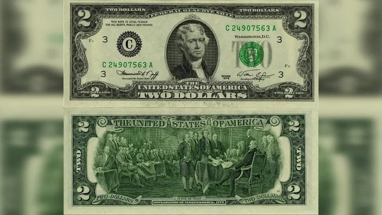 Der 2-US-Dollar-Schein: Geschichte, Wert und Mythen
